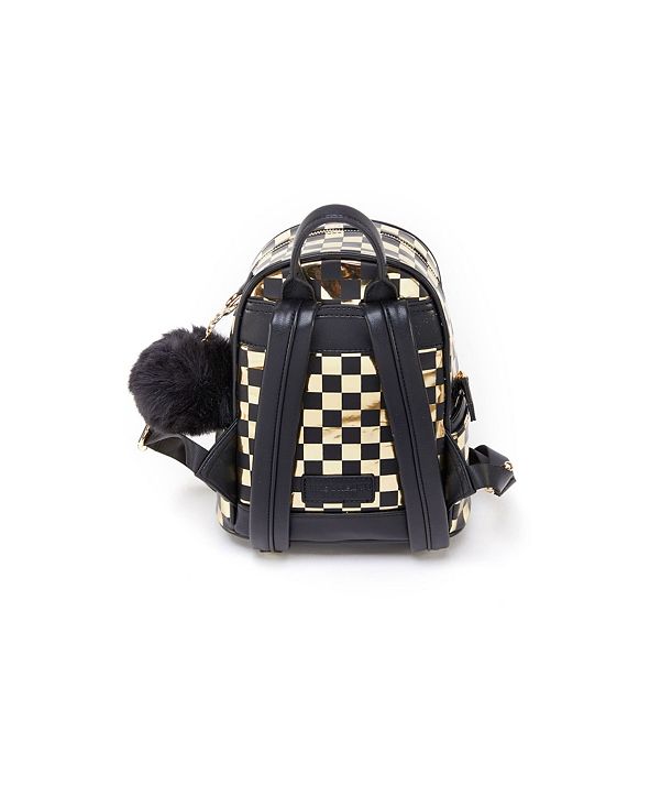 LIKE DREAMS Small Checkered Backpack & Reviews - Handbags & Accessories ...