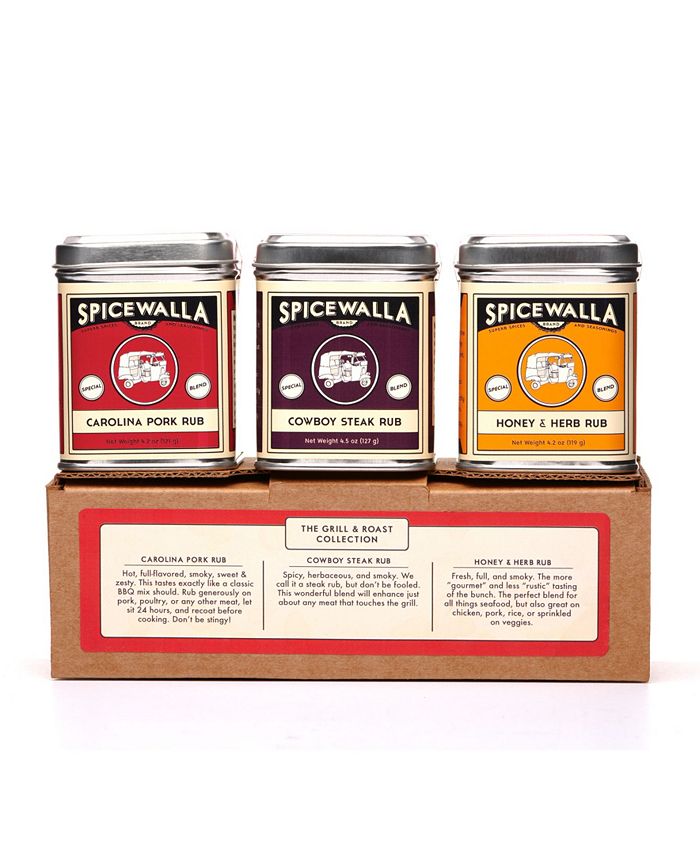 Spicewalla Brand Grill Seasoning 3 Pack Big Tins Seasonings and Rubs ...