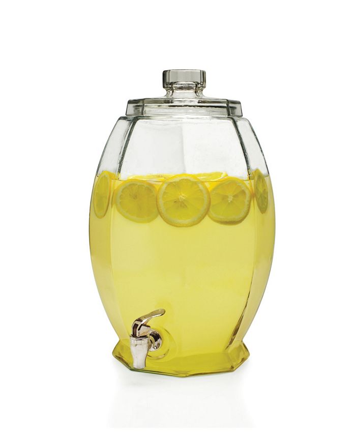 Circle Glass Cranston Beverage Dispenser, 3 Gal - Macy's