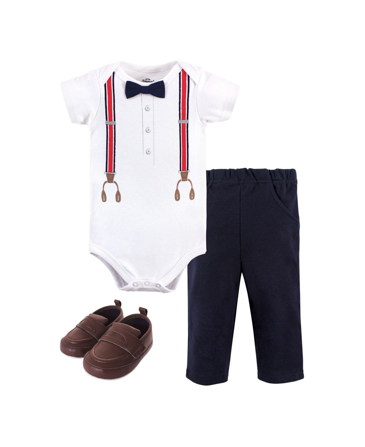 Click here for Little Treasure Baby Boys Treasure Cotton 3-Piece... prices