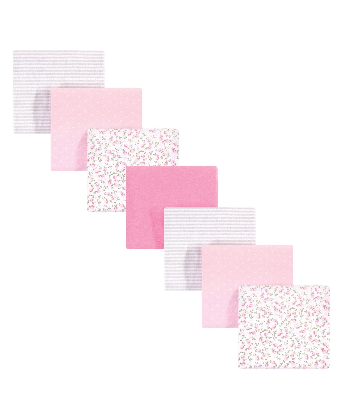 Click here for Hudson Baby Girls Seven-Count Cotton Flannel Recei... prices