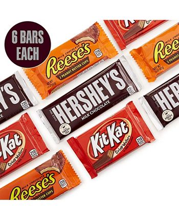 Hershey's Chocolate Candy Bar Variety Pack Hershey's, Reese's, Kit Kat ...