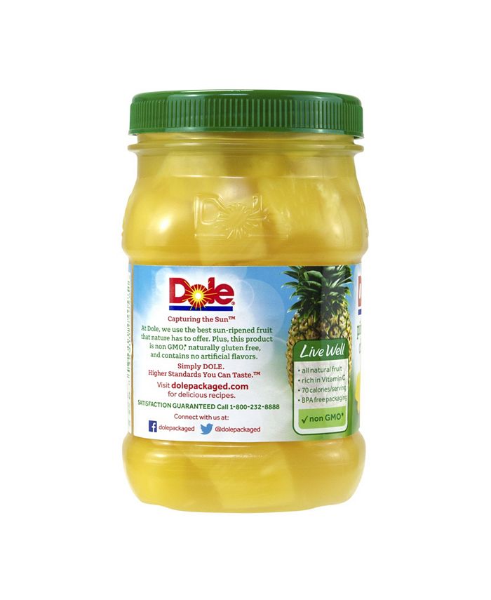 Dole Pineapple Chunks in Juice, 20 oz, 4 Count - Macy's