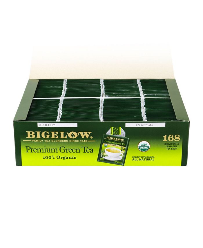 Bigelow Premium Organic Green Tea Bags, 168 Count - Macy's