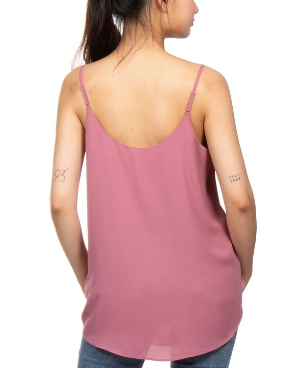 Hippie Rose Juniors' V-Neck Sleeveless Top & Reviews - Tops - Juniors ...