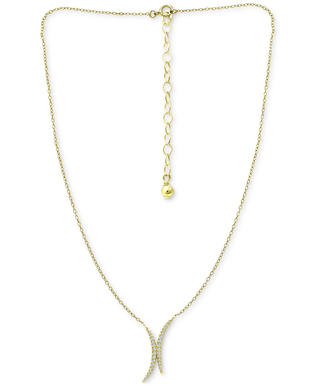 Click here for Giani Bernini Cubic Zirconia Double Curve 16 State... prices