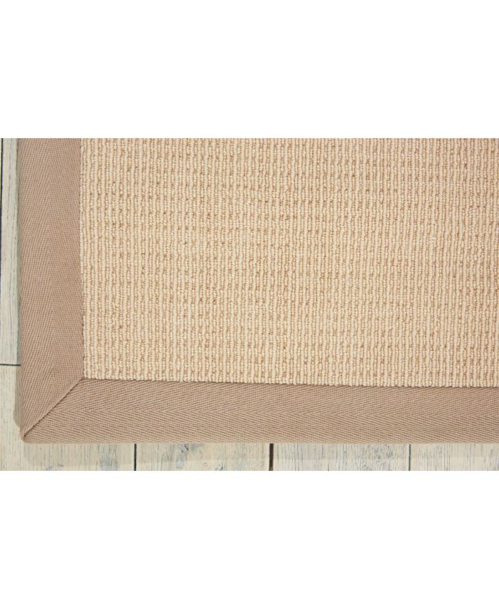 Nourison Home Sisal Soft SSF01 Ivory 5' x 8' Area Rug - Macy's