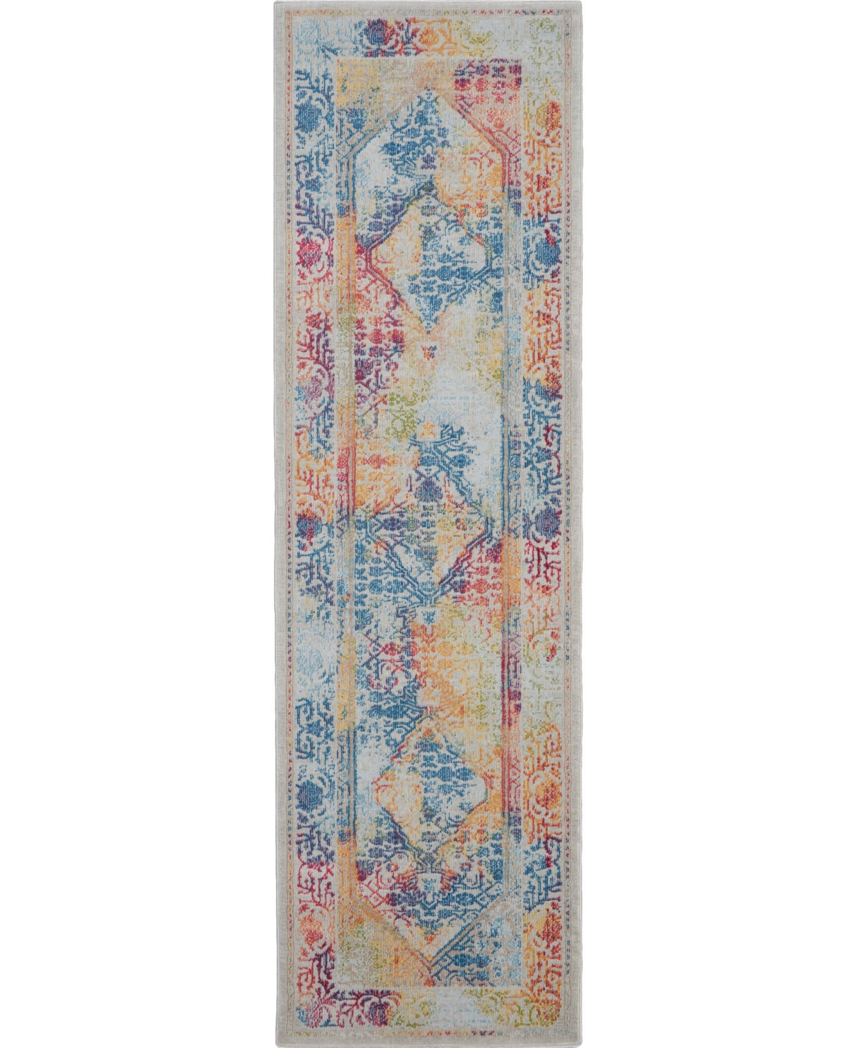 Click here for Nourison Home Ankara Global ANR04 Ivory 2 x 6 Runn... prices