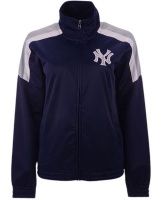 G-III Sports Women's New York Yankees Track Star Track Jacket - Macy's