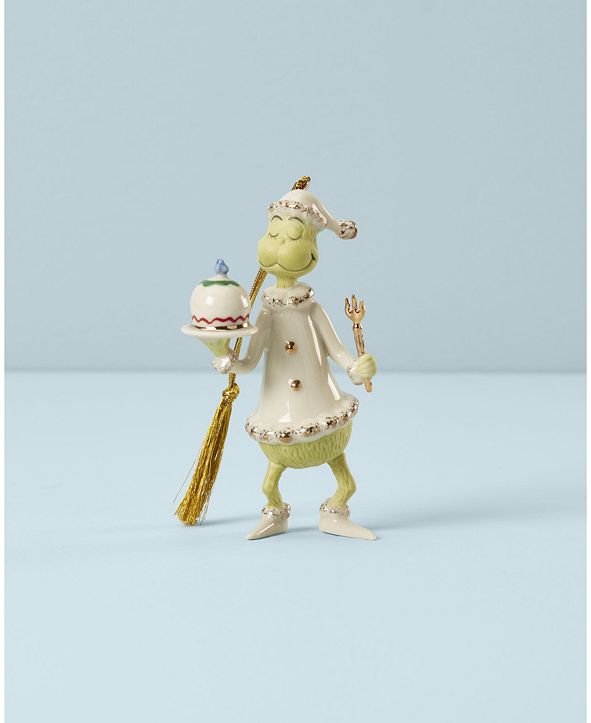 Lenox Grinch Serves The Feast Ornament & Reviews - Home - Macy's