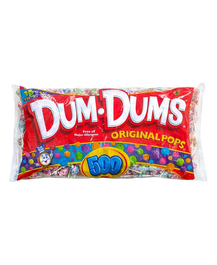 Dum Dums Original Lollipops Bulk Variety Pack, 500 Count - Macy's