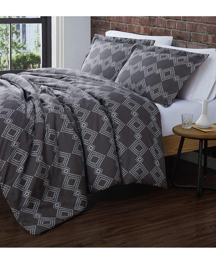 Brooklyn Loom Nina 3 Piece Comforter Set, Full/Queen - Macy's
