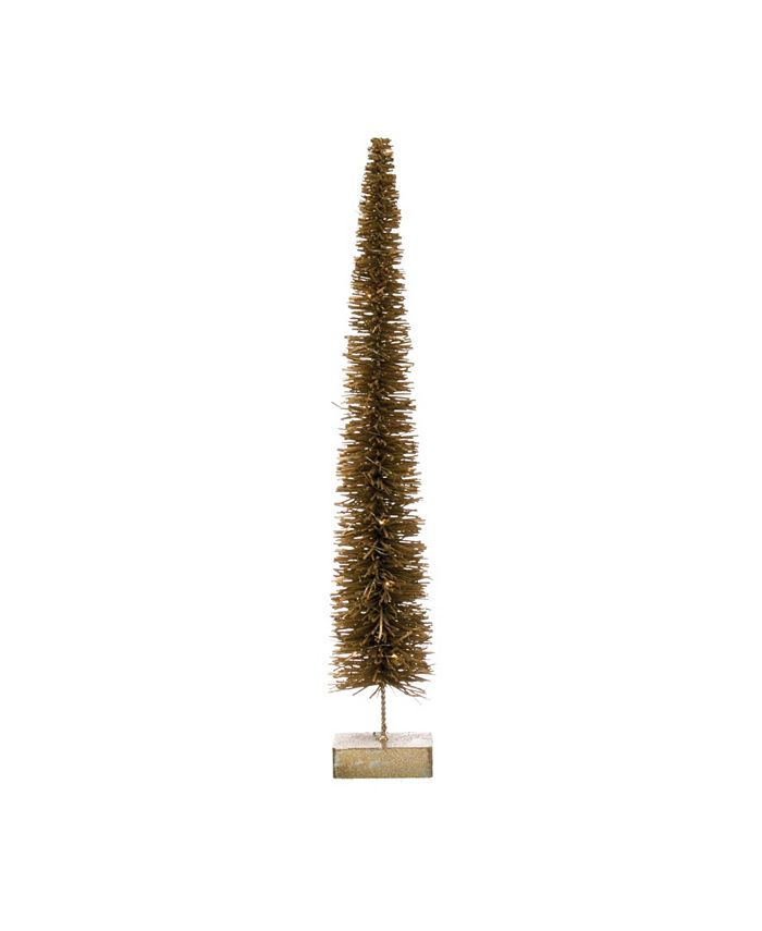 CREATIVE CO-OP INC 25.25" Rattan LED Tree - Macy's