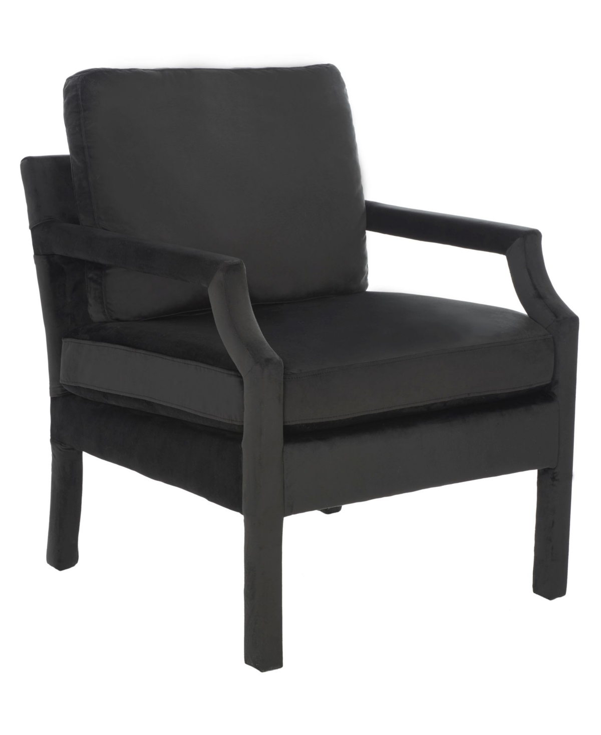 Click here for Safavieh Genoa Arm Chair - Black prices