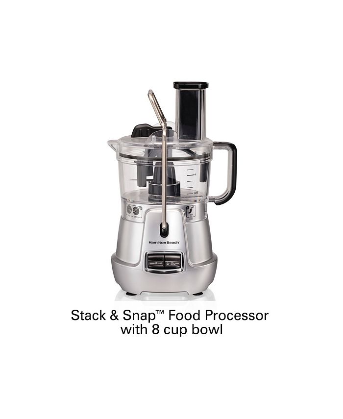 Hamilton Beach Stack Snap™ Food Processor - Macy's
