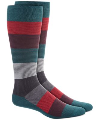 Alfani Men's Ombre Textured Striped Socks, Created for Macy's - Macy's