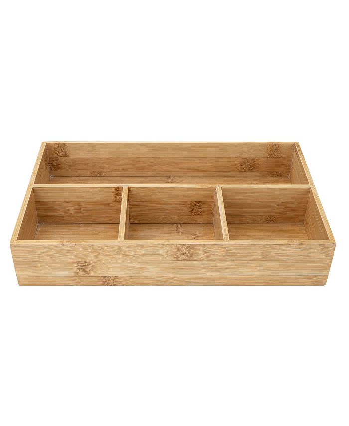 Mind Reader Bamboo Multi-Use Drawer Organizer - Macy's