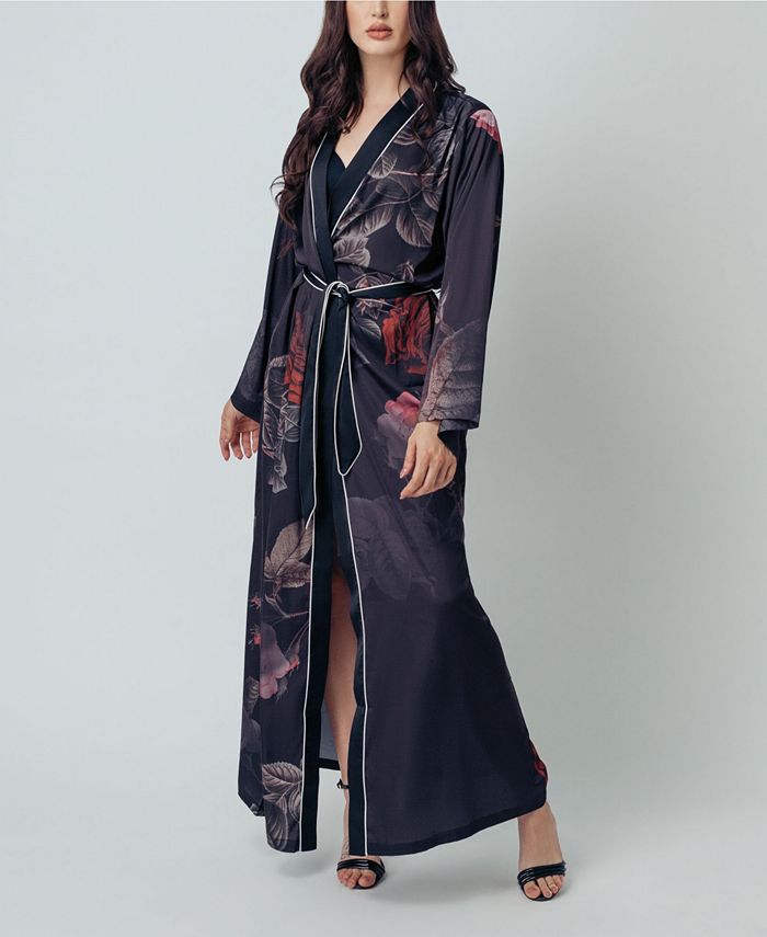 KILO BRAVA Women's Kimono Maxi Robe - Macy's