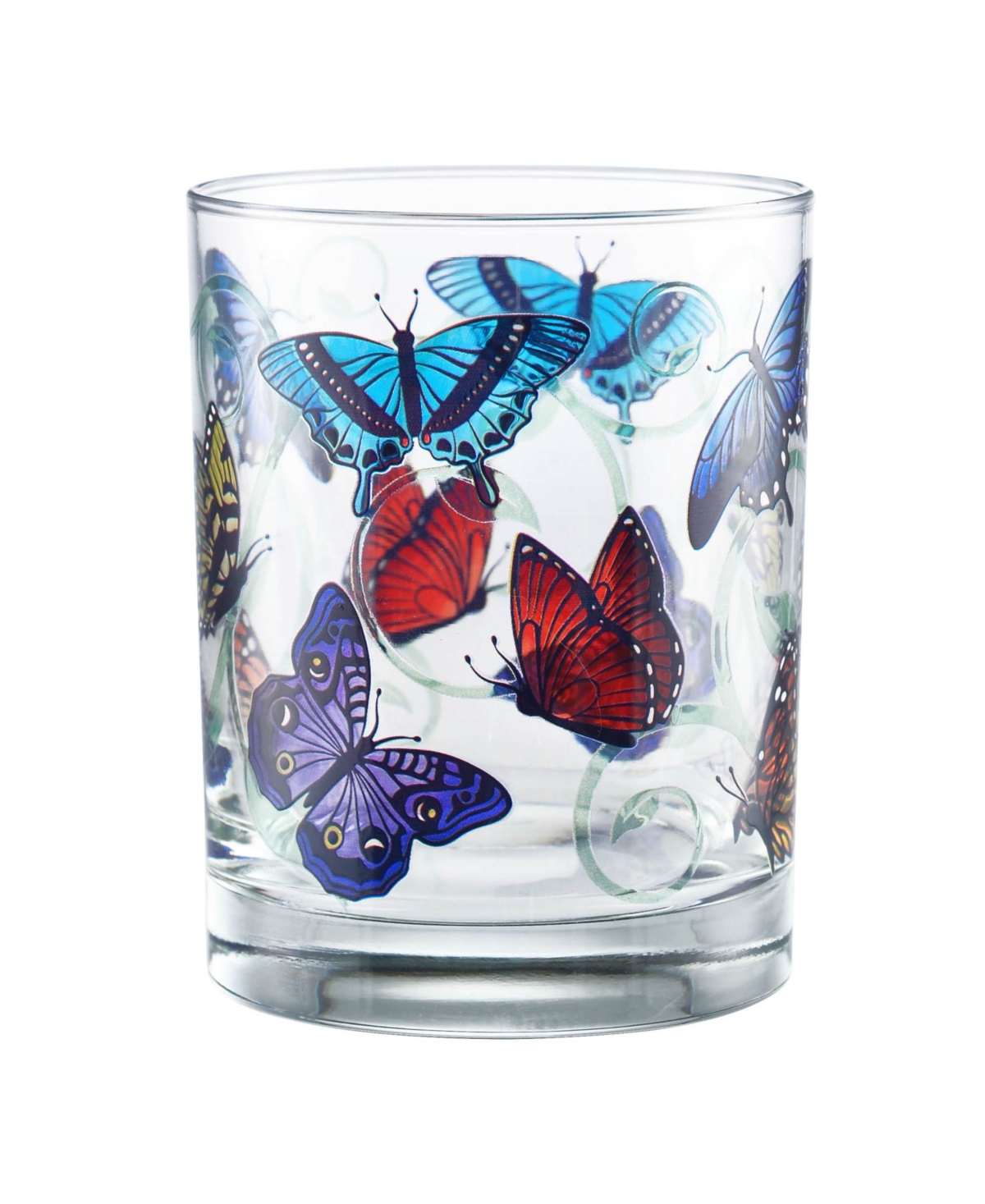 Click here for Culver Butterflies Dof Glass  Set of 4 - Multi prices