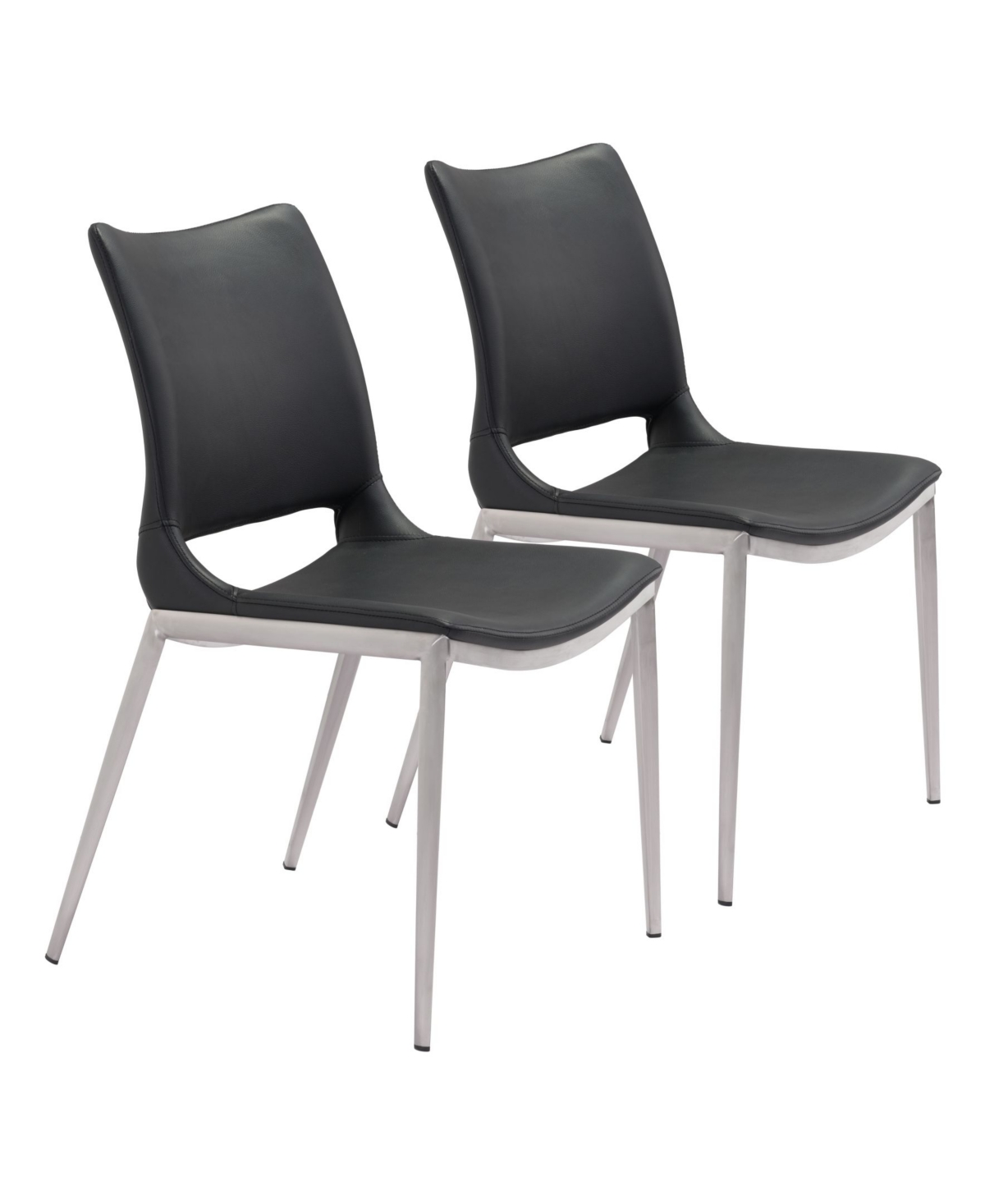 Click here for Zuo Ace Dining Chair  Set of 2 - Black prices