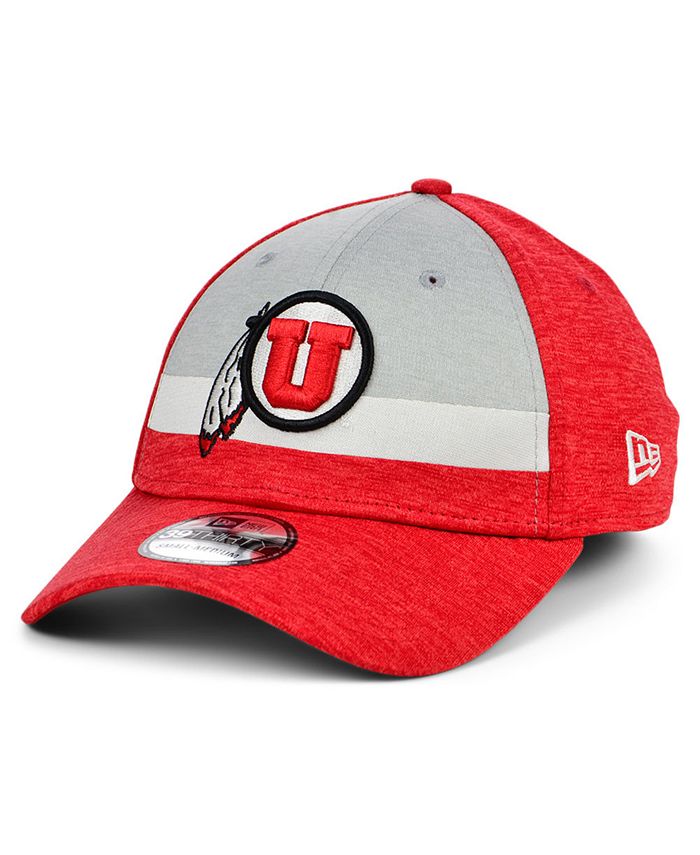 New Era Utah Utes Shadow Stripe 39THIRTY Cap - Macy's