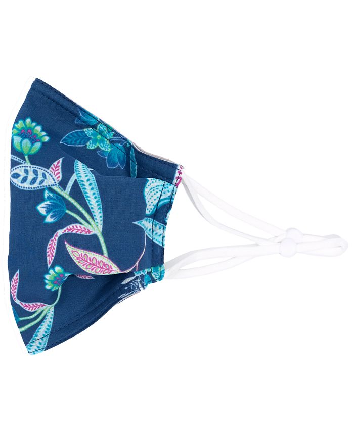 Echo Cotton Solid & Floral-Print Face Mask 2pc Set - Macy's