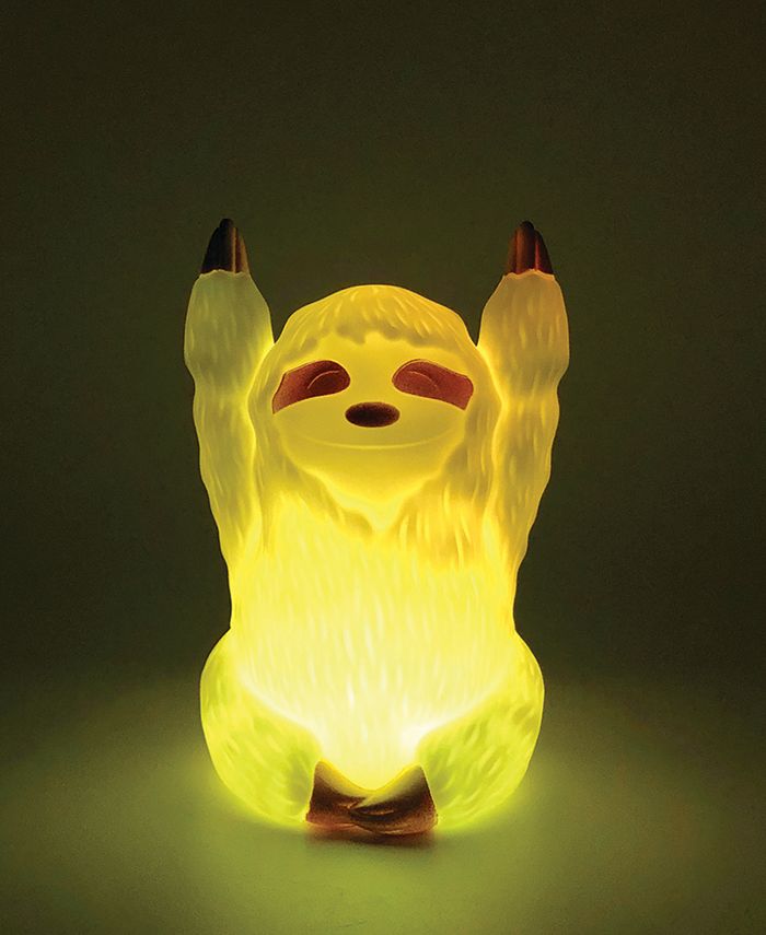 Streamline Sloth Color Changing LED Night Light - Macy's