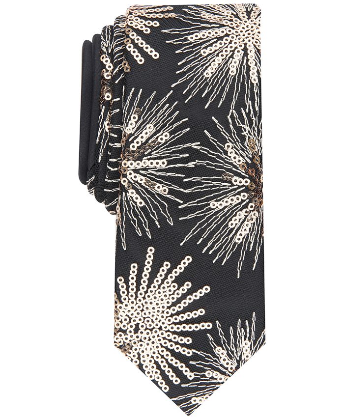 INC International Concepts INC Men's Slim Sequin Firework Tie, Created ...