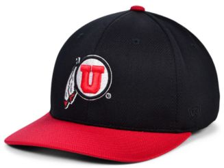 Top of the World Men's Black Utah Utes Reflex Fitted Hat - Macy's