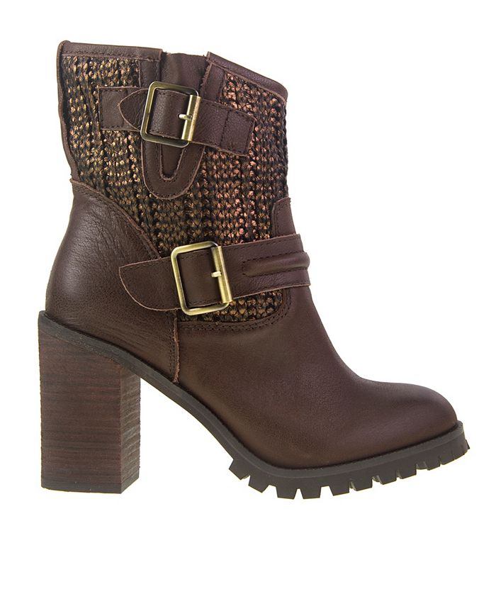 Chinese Laundry Women's Leafy Block Heel Booties - Macy's