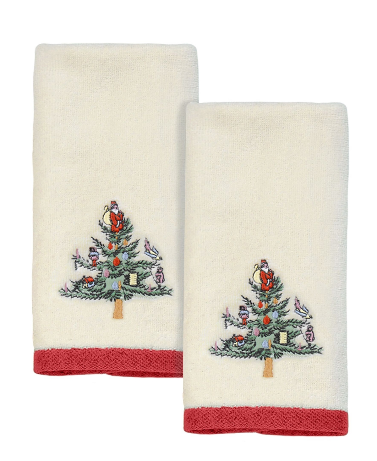 Click here for Spode Christmas Trees 2-Pack Fingertip Towels  11... prices