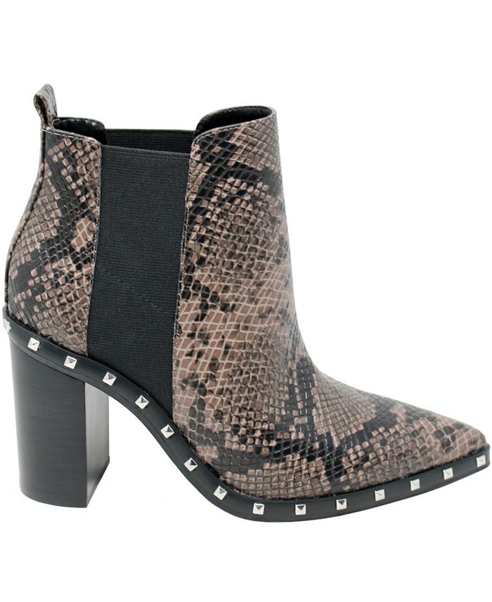 CHARLES by Charles David Women's Duke Studded Chelsea Booties & Reviews ...