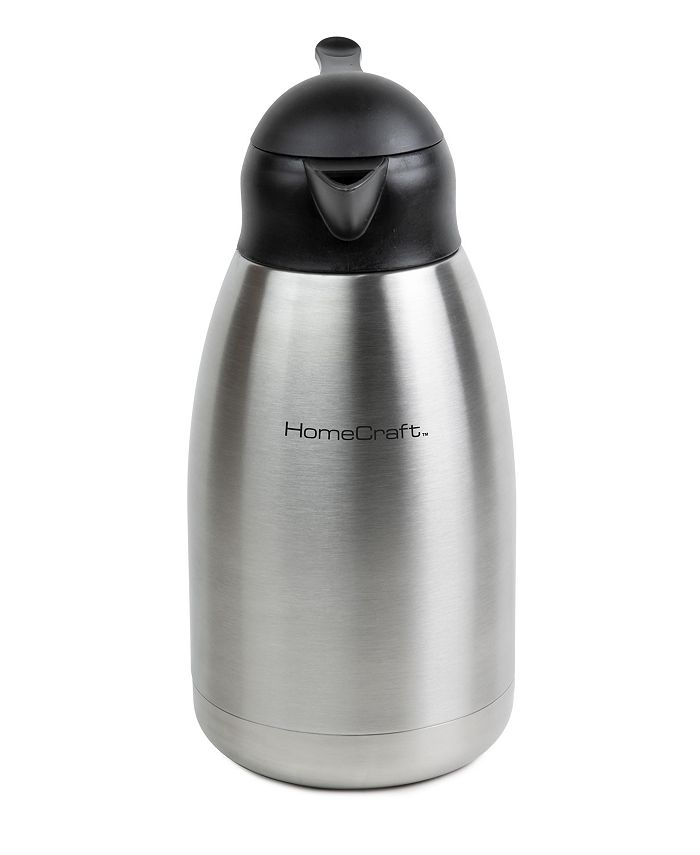 HomeCraft HCC2SS 2-Liter Coffee Carafe, Stainless Steel - Macy's