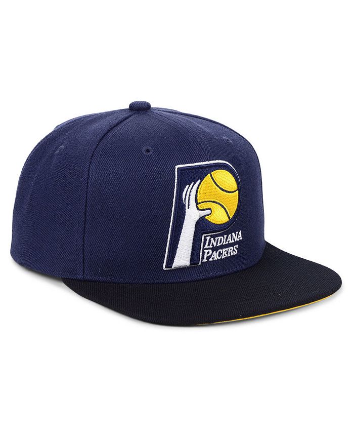 Mitchell & Ness Indiana Pacers 2 Tone Classic Snapback Cap - Macy's