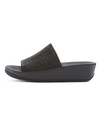 FitFlop Women's Ginny Glitz Pool-Slide - Macy's
