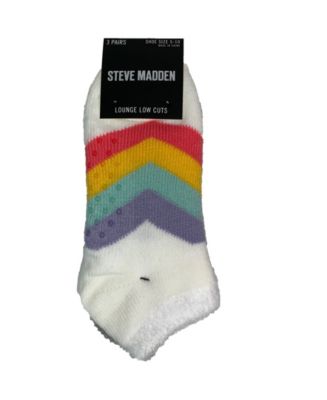 Steve Madden Women's Low Cut Lounge Sock, 3 Pack - Macy's