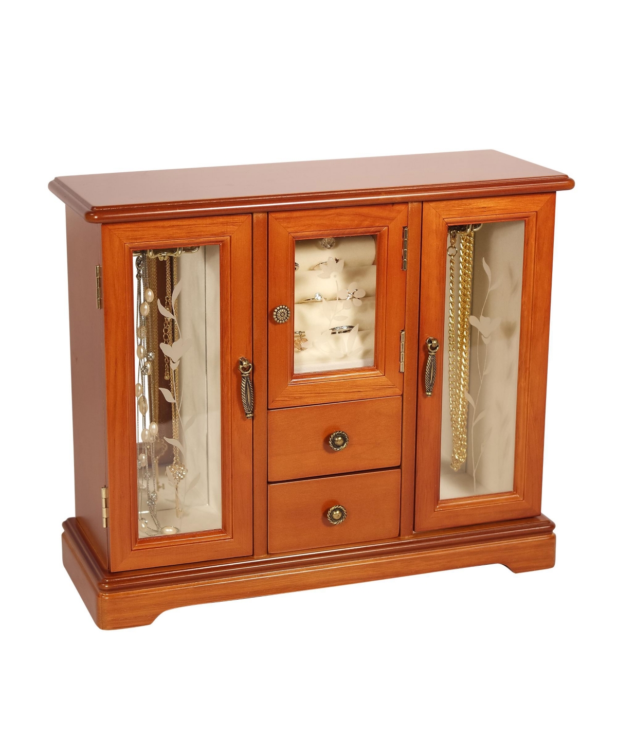 Click here for Mele Designs Trina Jewelry Box - Oak prices