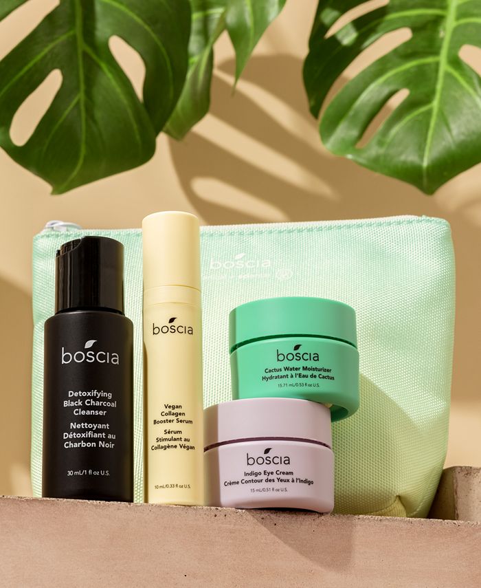 boscia 5-Pc. Ready, Set, Glow! Mini Essentials Set - Macy's