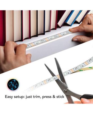 LED Color-Changing Strip Light With Music & Sound Sync