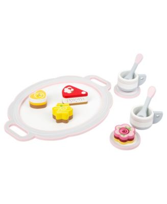 Legler USA Small Foot Wooden Toys 11 Piece Coffee and Cake Playset - Macy's