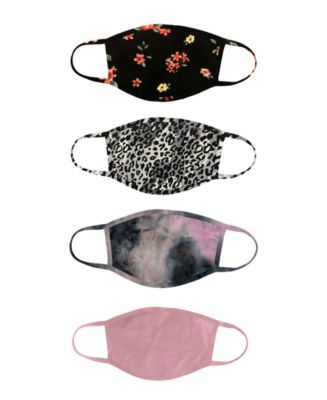 Posh Masks Adult Non-Medical Face Masks, Pack of 4 - Macy's