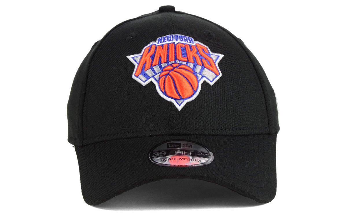 New Era New York Knicks Team Classic 39thirty Cap In Black | ModeSens