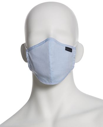 Perry Ellis Unisex Reusable Rounded Woven Fabric 3pk Face Masks - Macy's