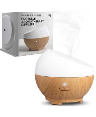 Sharper Image Diffuser Ultrasonic Aromatherapy Portable 50mL - Macy's