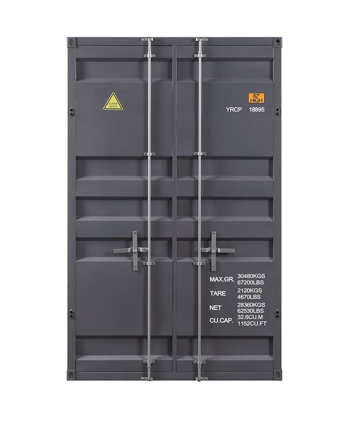 Acme Furniture Cargo Double Door Wardrobe - Macy's