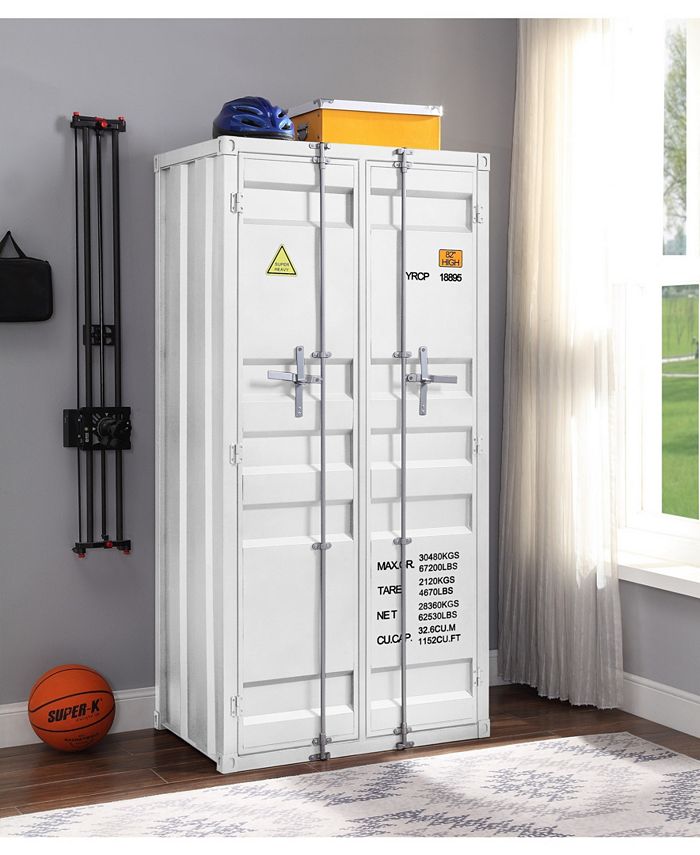 Acme Furniture Cargo Double Door Wardrobe - Macy's