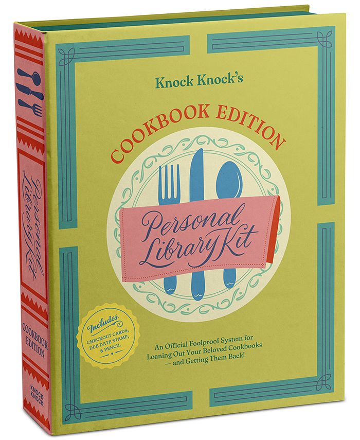 Knock Knock Personal Library Kit: Cookbook Edition - Macy's