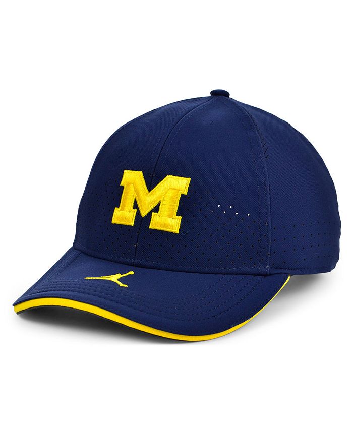 Jordan Michigan Wolverines Sideline Aero Legacy 91 Cap - Macy's