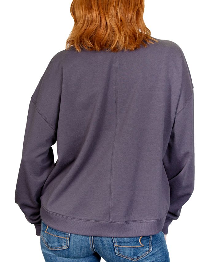 Rebellious One Juniors' Butterfly Daisy Graphic Sweatshirt - Macy's