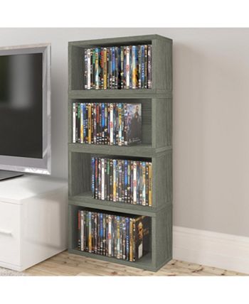 Way Basics Stackable DVD Rack - Macy's